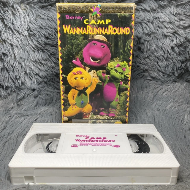 BARNEY'S BARNEY CAMP WannaRunnaRound Classic Collection VHS 1997 ...