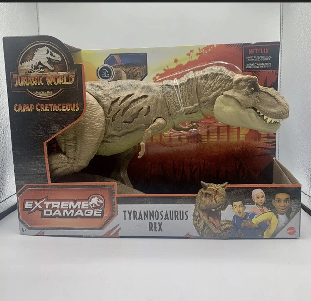 JURASSIC WORLD CAMP Cretaceous Extreme Damage Indominus Rex 9.5 ...
