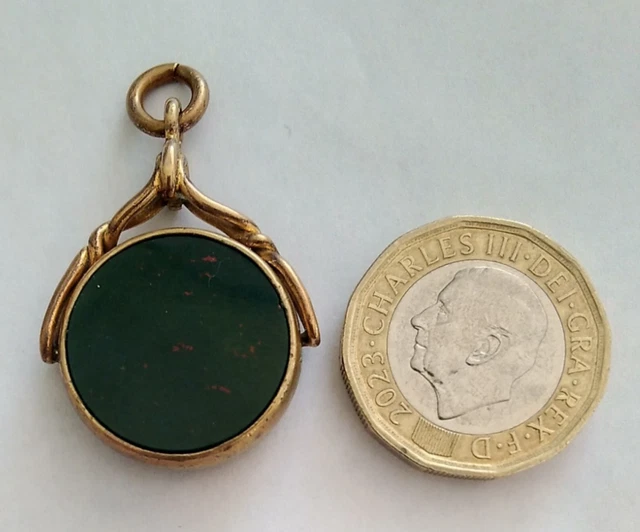 ANTIQUE SWIVEL FOB T H Bloodstone & Carnelian gold plated? £25.00 ...