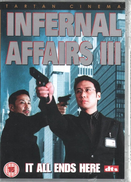 INFERNAL AFFAIRS III (Film) DVD Autotitolato UK Tartan Nuovo E Sigillato EUR 8,26 - PicClick IT