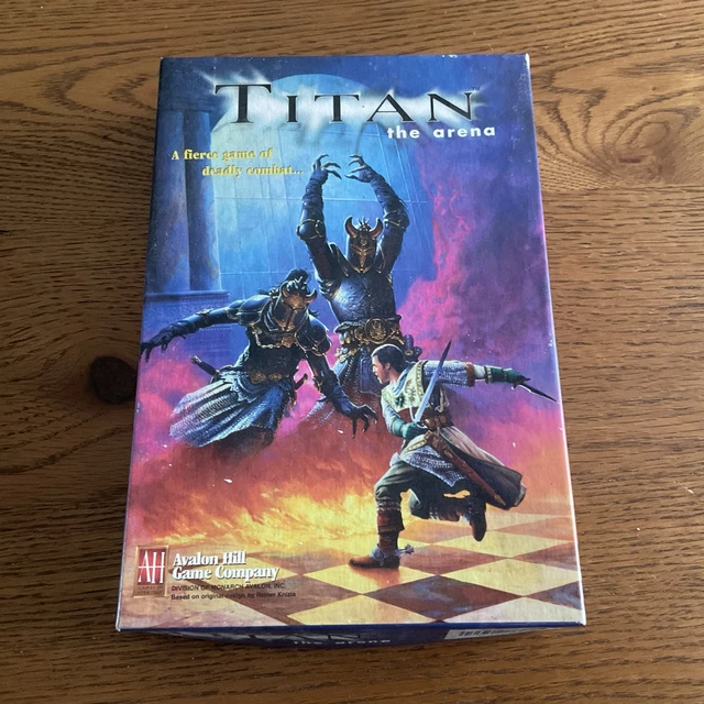 TITAN THE ARENA Card Game complete 1997 Avalon Hill #6458 £1.76 ...