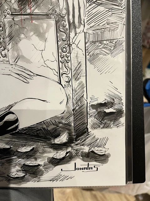 VAMPIRELLA MARVEL COMICS Original Art By Jonatas 11x17 Inch $89.99 ...