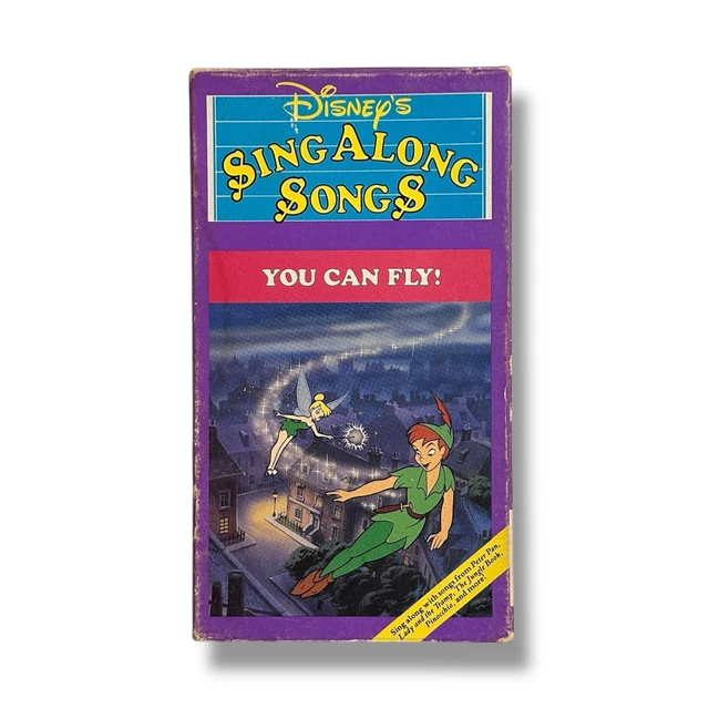 DISNEY’S SING ALONG Songs: You Can Fly! VHS Tape £4.52 - PicClick UK
