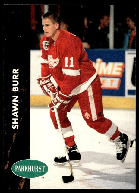 1991-92 PARKHURST SHAWN Burr Detroit Red Wings #45 EUR 2,57 - PicClick FR