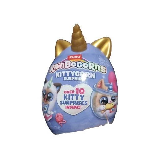 ZURU RAINBOCORNS KITTYCORN Suprise Over 1p Kitty Suprises Furry Tail ...