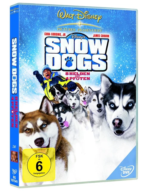 SNOW DOGS - 8 Helden auf 4 Pfoten (DVD) Cuba Gooding Jr. James Coburn ...