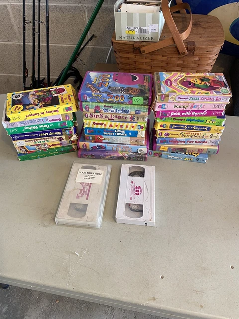 HUGE BARNEY THE Dinosaur VHS Lot $329.31 - PicClick CA