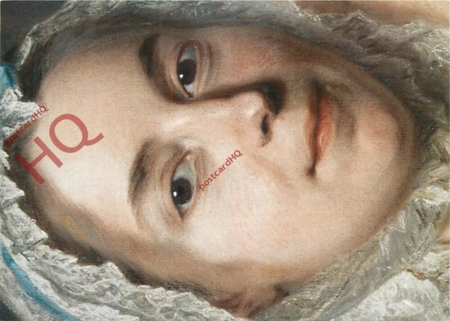 PICTURE POSTCARD:;MAURICE QUENTIN De La Tour, Mademoiselle Ferrand In ...