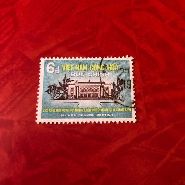 TIMBRE HANG KHONG Buu Chinh Viêt nam Dan Chu Cong Hoa 1970 ...