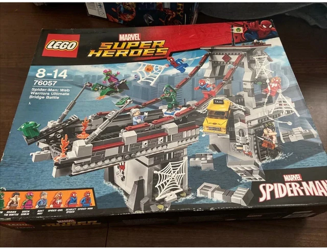 LEGO MARVEL: SPIDER-MAN: Web Warriors Ultimate Bridge Battle (76057 ...