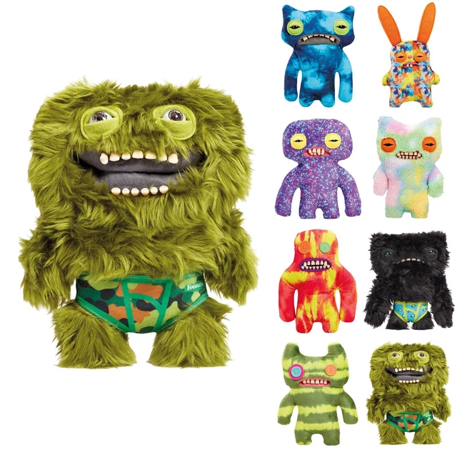 KIDS 9'' FUGGLER Funny Ugly Monster Doll Old Tooth Soft Plush Stuffed ...