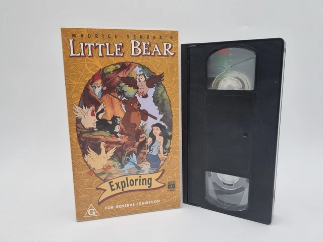 LITTLE BEAR ‘EXPLORING’ VHS Vintage Retro Video Tape ABC For Kids $14. ...