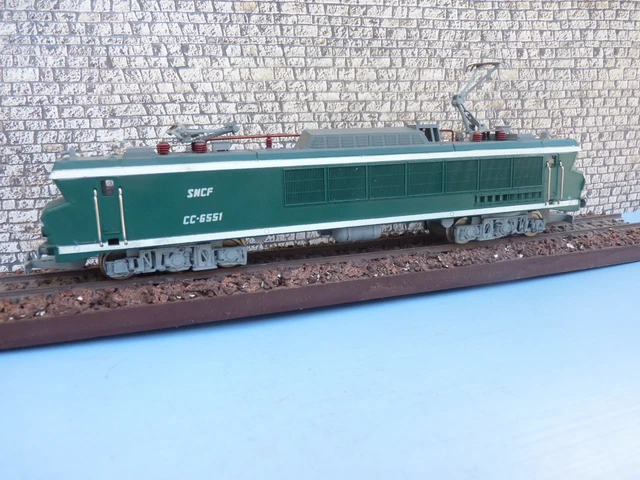 JOUEF HO LOCOMOTIVE Electrique CC 6551 SNCF PERSONNALISEE Sommerfeldt ref 8440 EUR 64,00 ...