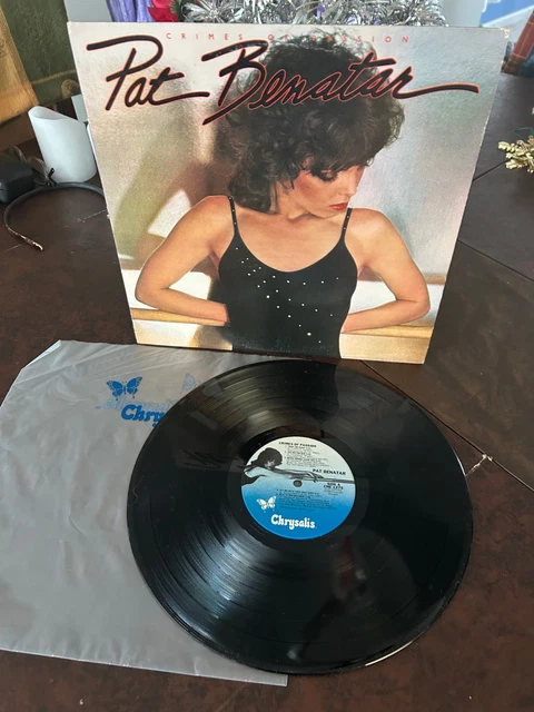 PAT BENATAR CRIMES Of Passion 1980 Chrysalis LP CHE 1275 EXC-/EXC w ...