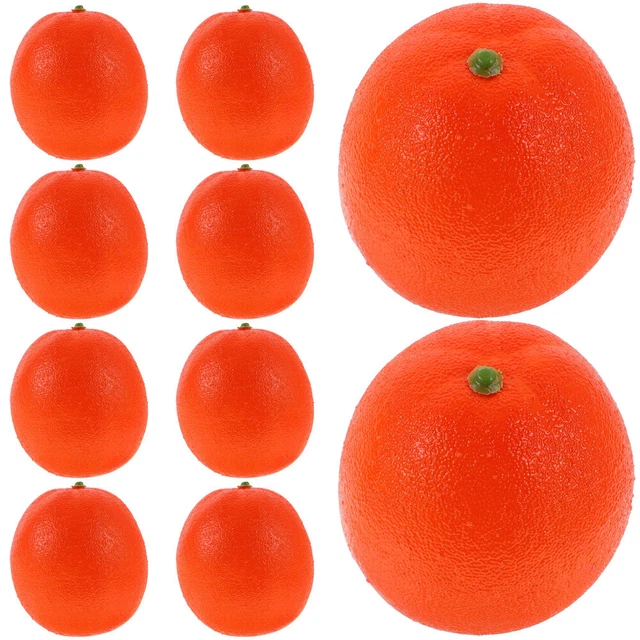 REALISTIC LIFELIKE ARTIFICIAL Orange Models Fake Foam Oranges $16.56 ...