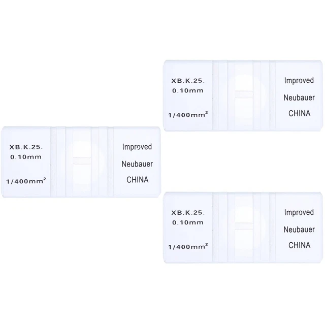 CELL COUNTING CHAMBER blood hemocytometer kit 3x Platelet Using ...