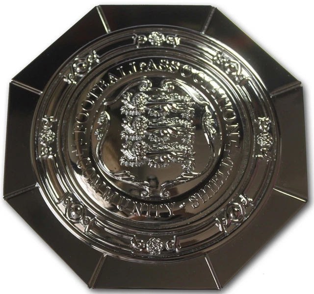 COMMUNITY SHIELD 2023 replica trophy metal Manchester City Arsenal £36. ...