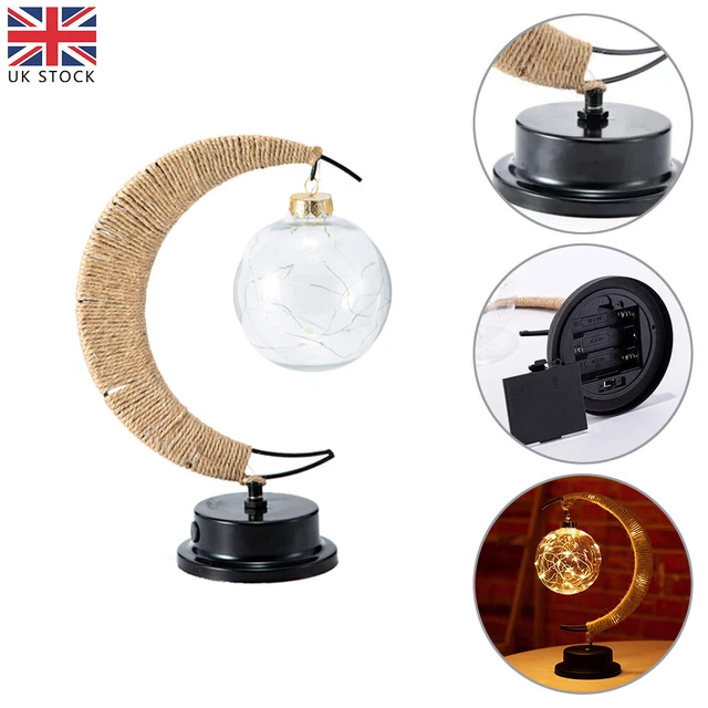THE ENCHANTED LUNAR Moon Lamp DIY LED Night Light Kids Bedroom Decor ...