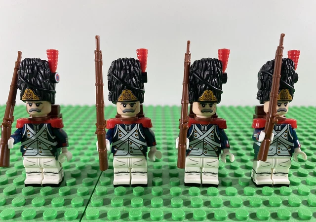 NAPOLEONIC SOLDIERS, CUSTOM French Army Minifigures with real LEGO. Set ...
