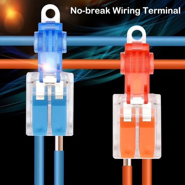 T-TYPE QUICK TERMINAL Block Stripping Free Type Wire Connector ...