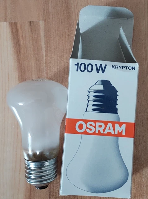 OSRAM KRYPTON 100W E27 pearl/matt Pilzform EUR 4,50 - PicClick DE