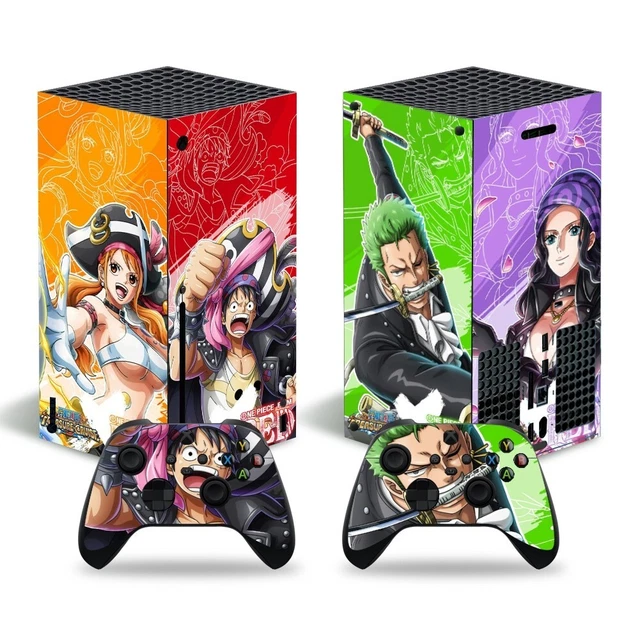 ONE PIECE LUFFY Anime Microsoft Xbox Series X Skin autocollant film de ...