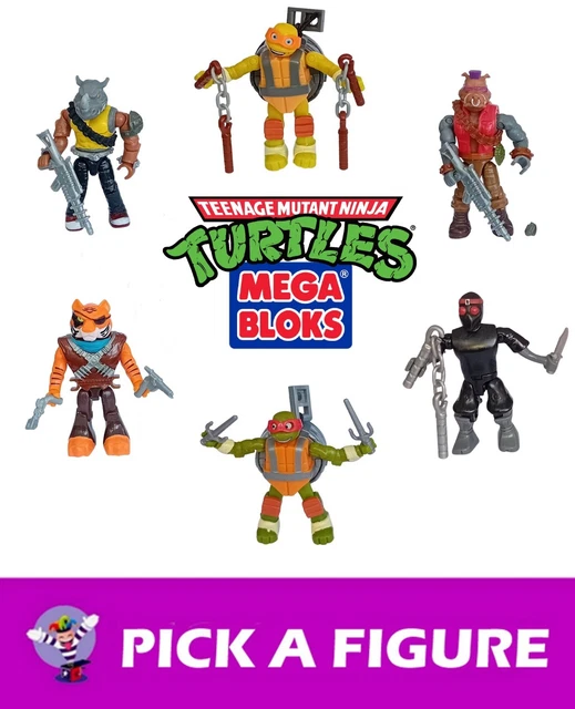 MEGA BLOKS / Construx ~ TMNT FIGURES Teenage Mutant Ninja Turtles Pick ...