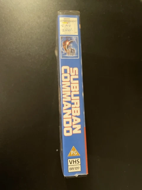 SUBURBAN COMMANDO VHS 1991 Big Box Hulk Hogan, Christopher Lloyd ...