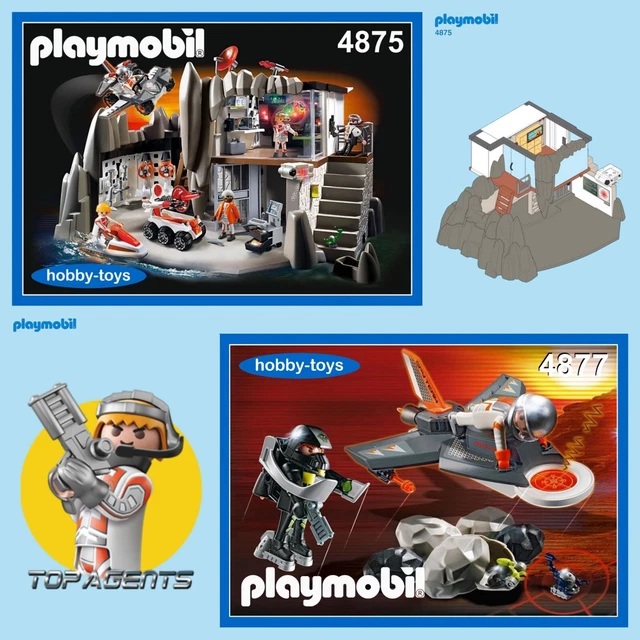 PLAYMOBIL 4875 * Siège Des Meilleurs Agents * 4877 4880 5085 5086 9263 ...