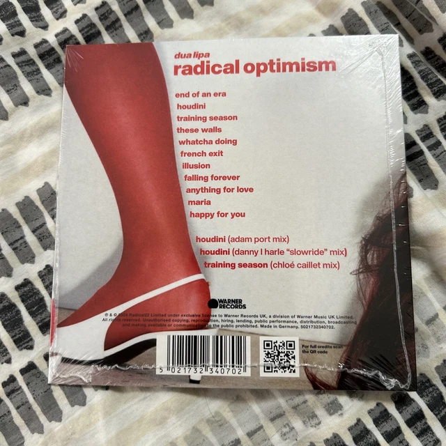 DUA LIPA RADICAL OPTIMISM HMV COVER ALTERNATIVA CD Nuova EUR 16,91 - PicClick IT