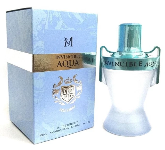 INVINCIBLE AQUA EAU De Toilette Pour Homme 100Ml - Montage Brands EUR ...
