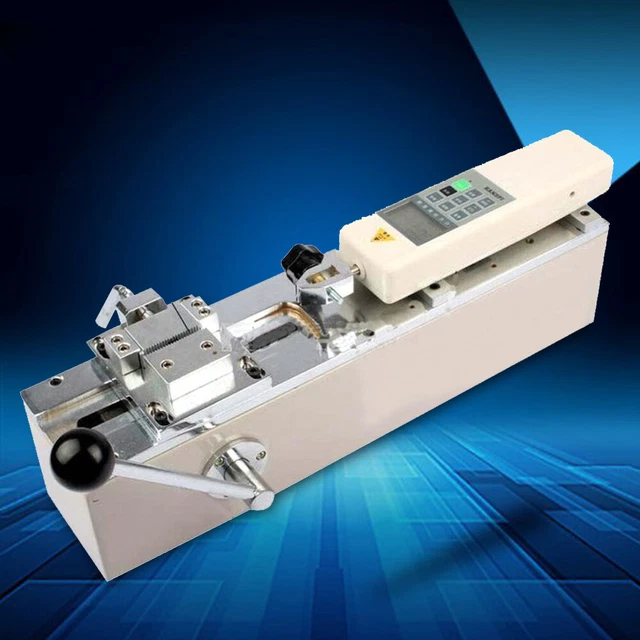 DIGITAL FORCE GAUGE Manual Horizontal 500N Digital Force Meter Pull ...