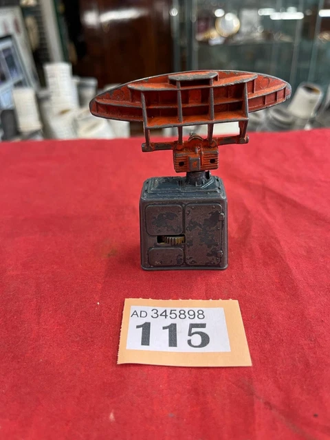 VINTAGE CORGI TOYS #353 Decca Airfield Control Radar 424 Scanner Blue ...