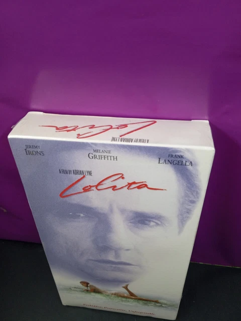 LOLITA VHS BLOCKBUSTER Jeremy Irons Melanie Griffith Frank Langella £12 ...