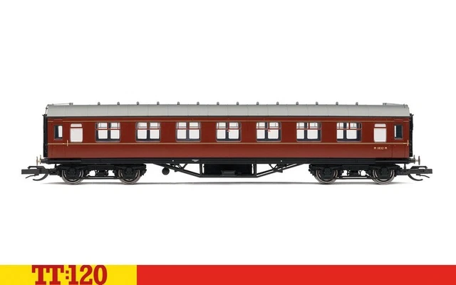 BNIB TT4033 HORNBY TT120 Gauge BR 57' Corridor Third Coach No.M1832M £ ...