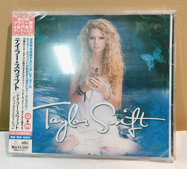 TAYLOR SWIFT DELUXE EDITION GIAPPONESE CD+DVD album di debutto EUR 49 ...