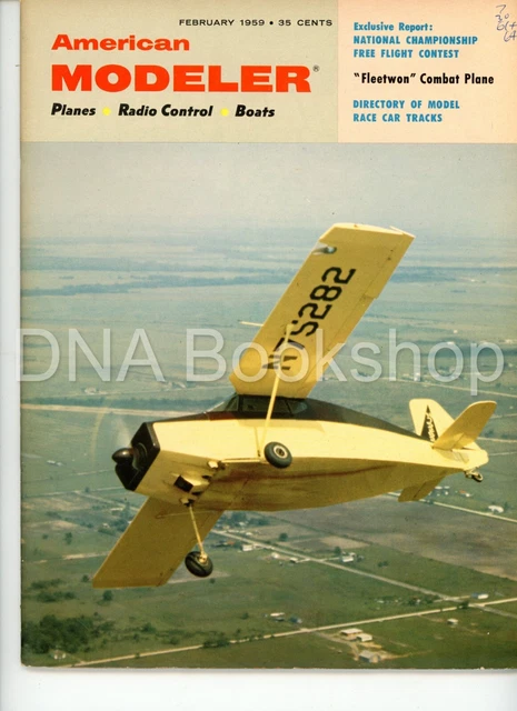 VTG MAGAZINE 1959 American Modeler Planes Boats Radio Control Model £6. ...