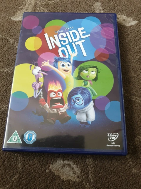 DISNEY PIXAR INSIDE Out Dvd Kids Disneys £4.74 - PicClick UK