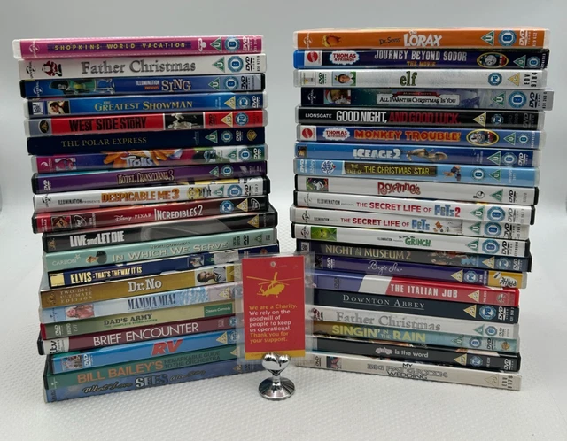 DVD BUNDLE MIXED Genre's All PG/U Rated 40 DVDs In Total Untested Z12 £ ...