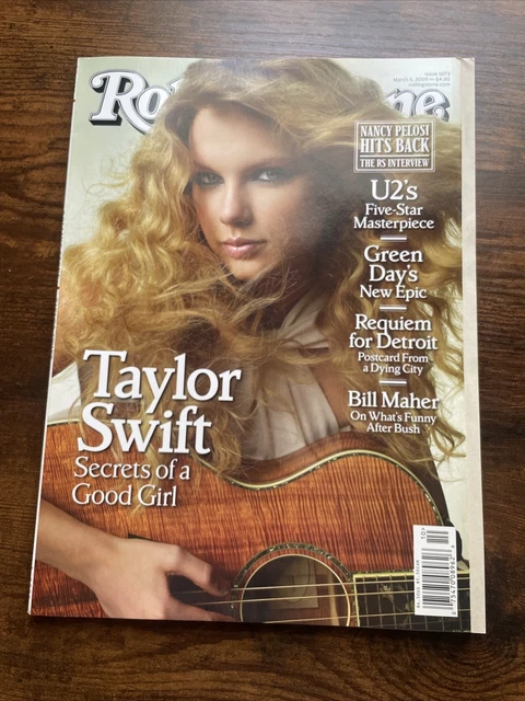 RIVISTA TAYLOR SWIFT March 5 2009 Rolling Stone Senza Etichetta EUR 72 ...