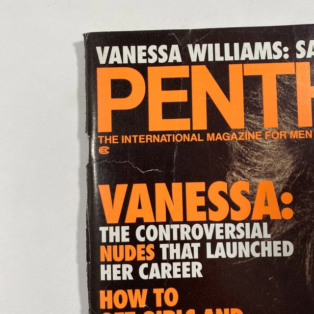PENTHOUSE VANESSA WILLIAMS April 1993 Sharon Fitzpatrick US Vintage 90s ...