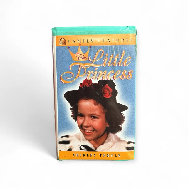 SHIRLEY TEMPLE THE Little Princess (VHS Tape, 1995, CLAMSHELL) $28.99 ...