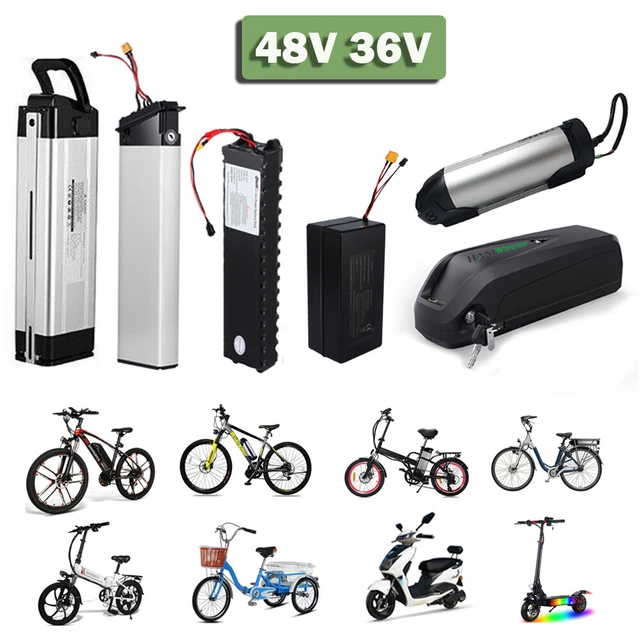 48V 36V E-BIKE Akku 7.5A -20A Li-ion Batterie USB Pedelec ...