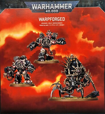 WARPFORGED VENOMCRAWLER AND Obliterators Chaos Space Marines 40K ...