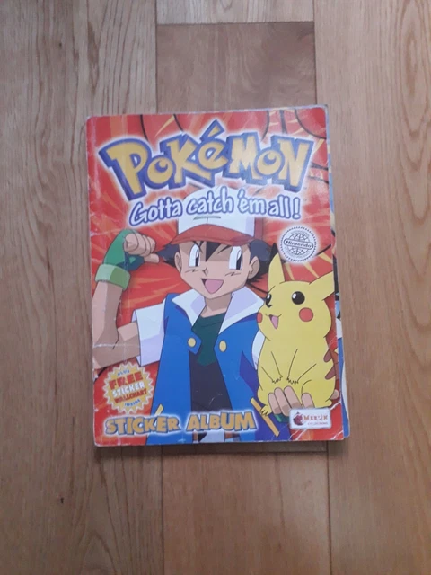 POKEMON MERLIN STICKER Album And Wallchart Complete £65.00 - PicClick UK