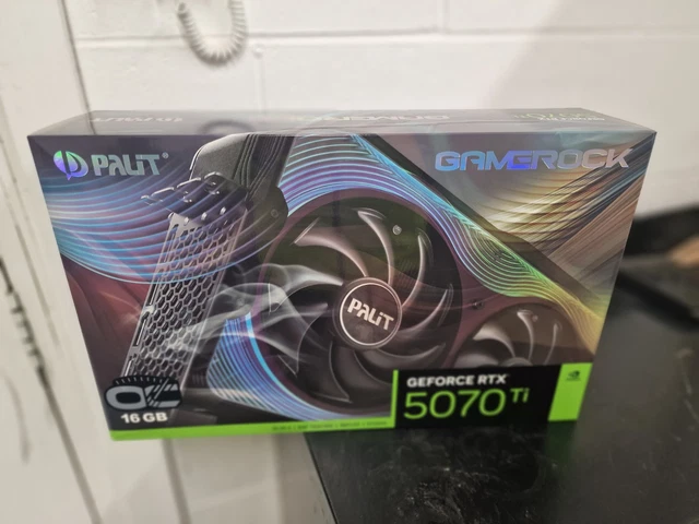PALIT RTX 5070TI Gamerock 16Gb Graphics Card £719.66 - PicClick UK