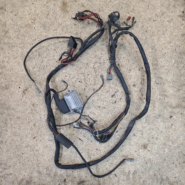 IMPIANTO ELETTRICO ORIGINALE Piaggio Zip Sp Prima Serie Mk1 96 00 Cable ...