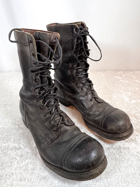 ORIGINAL WWII US Army Paratrooper Jump Boots - Black - 1943 £358.60 ...