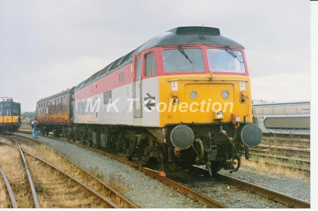 RAIL PHOTO CLASS 47 47972 @ Basford Hall 27/8/95 in BRCS Livery £0.99 ...