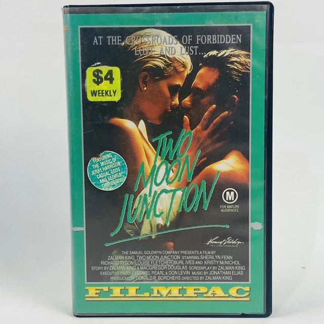 VHS VIDEO TWO Moon Junction 1989 Filmpac Big Box Release - Drama ...